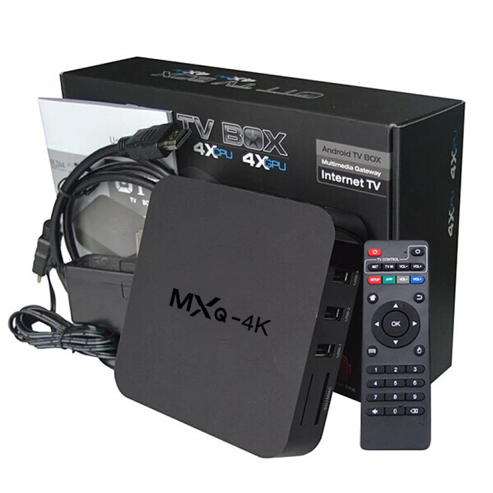 Smart box TV Quad-core Android Ultra HD MXQ-4K - alifragis.com.gr